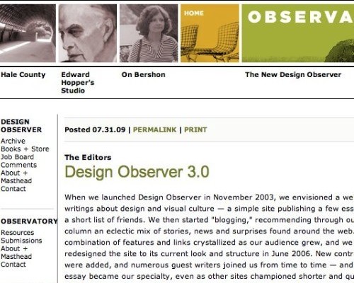 Design Observer 3.0: Observatory // Pristina.org