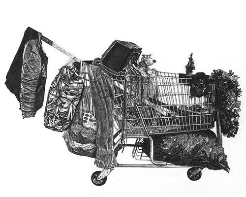 Taizo Yamamoto e seus carrinhos de supermercado // Pristina.org