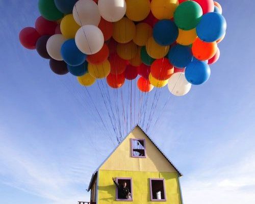 Transformando em realidade a Casa Voadora do filme Up! via @pristinaorg