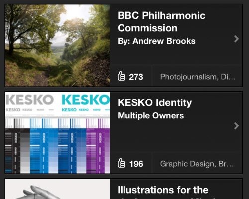 Behance App // Pristina.org