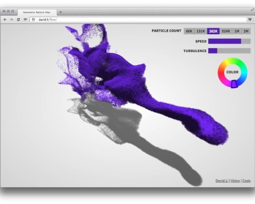 Volumetric Particle Flow // Pristina.org