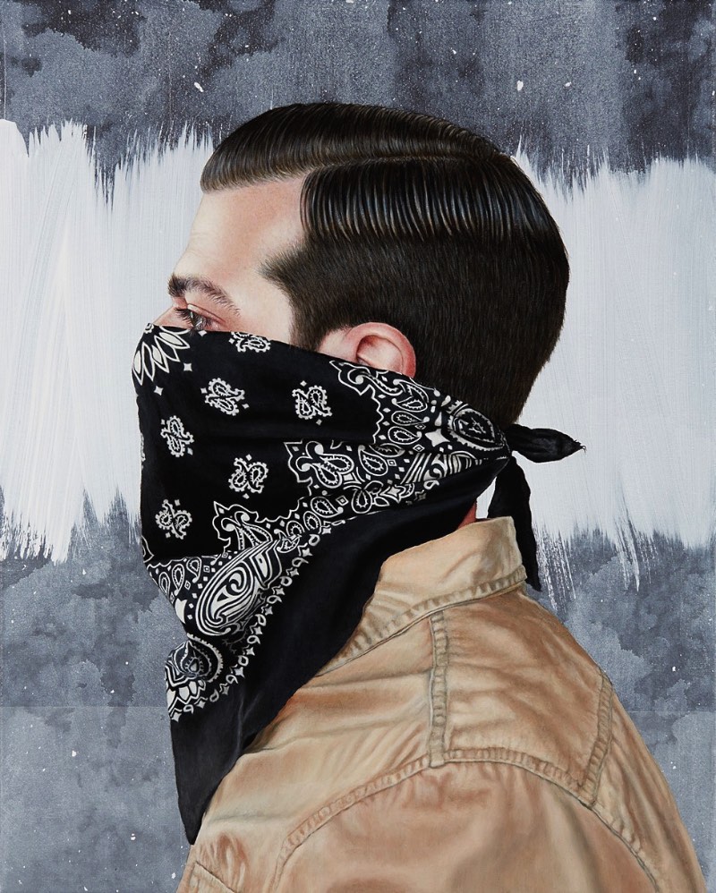 Frank Oriti e seus retratos // Pristina.org