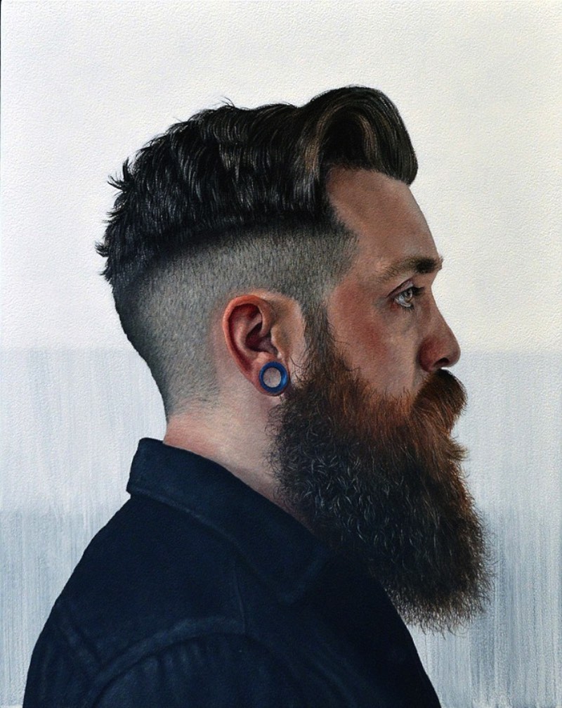 Frank Oriti e seus retratos // Pristina.org