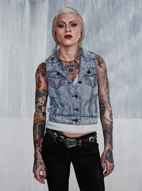 Frank Oriti e seus retratos // Pristina.org