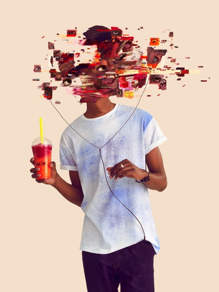 Sloche e seu Brain Freeze cheio de Glitch via @pristinaorg