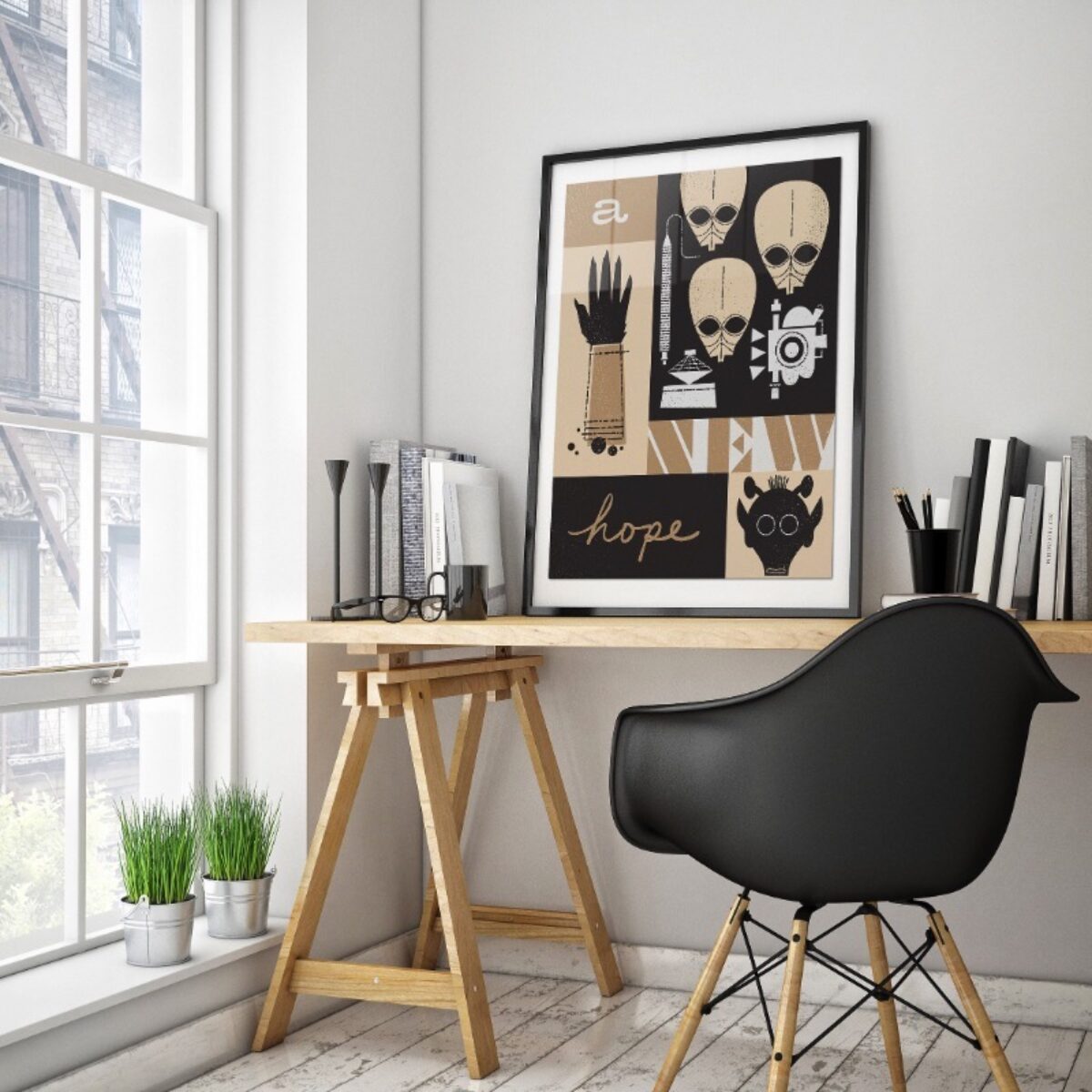 Ty Mattson e seus posters para Star Wars // Pristina.org