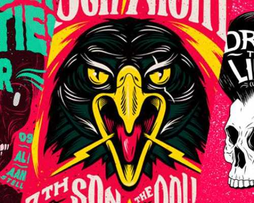 Os Incríveis Posters Ilustrados de Ian Jepson via @pristinaorg