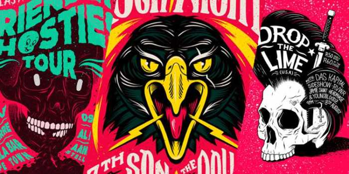 Os Incríveis Posters Ilustrados de Ian Jepson via @pristinaorg