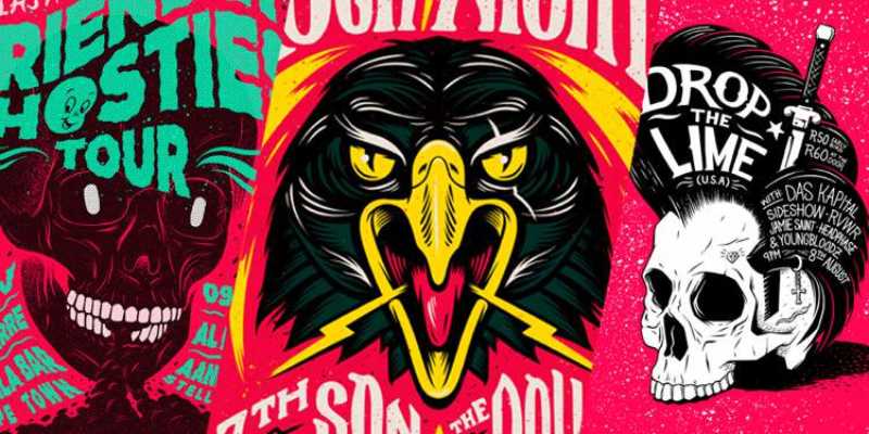 Os Incríveis Posters Ilustrados de Ian Jepson via @pristinaorg