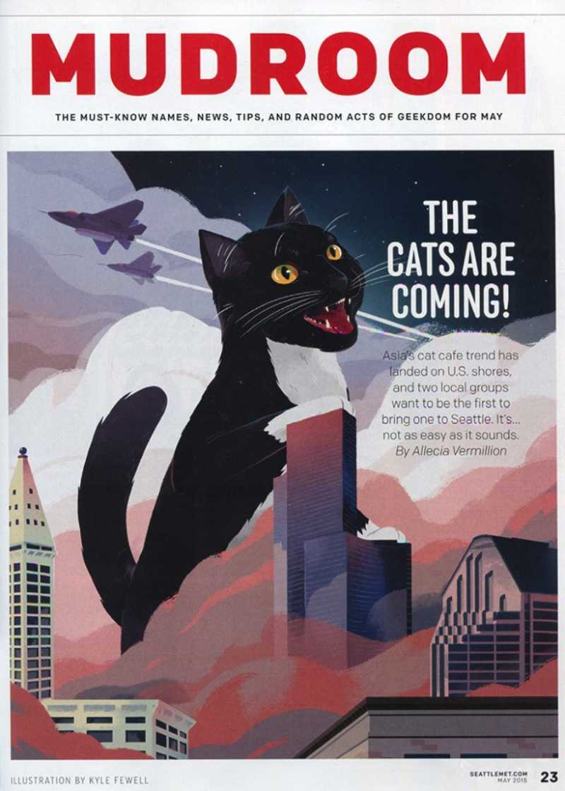 O Portfolio Ilustrado de Kyle Fewell // Pristina.org