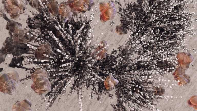 Quantum Fluctuations mostra um mundo invisível sendo mostrado através ...