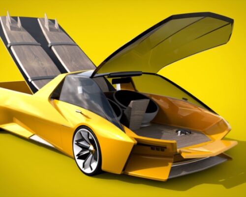 O Redesign do Dodge Deora 2022 via @pristinaorg