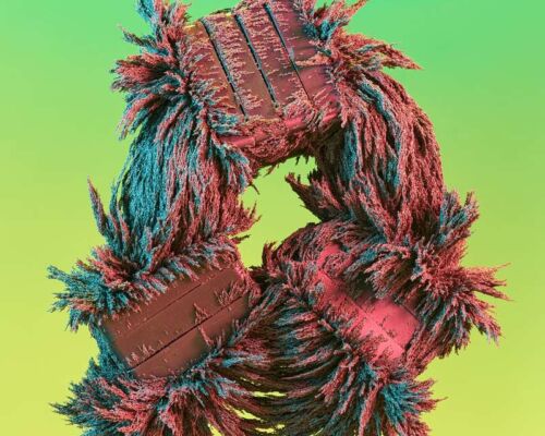 A arte magnética de Zac Henderson via @pristinaorg